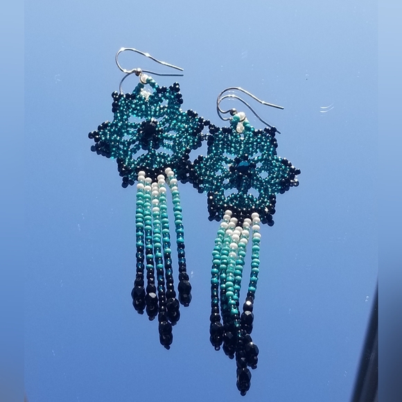 Jewelry | Alaskan Native Hand Beaded Earrings | Poshmark